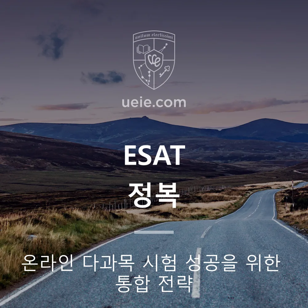 ESAT 시험 필수 가이드 2026: 모듈식 구조, 온라인 형식, 대학별 요건 | 유이